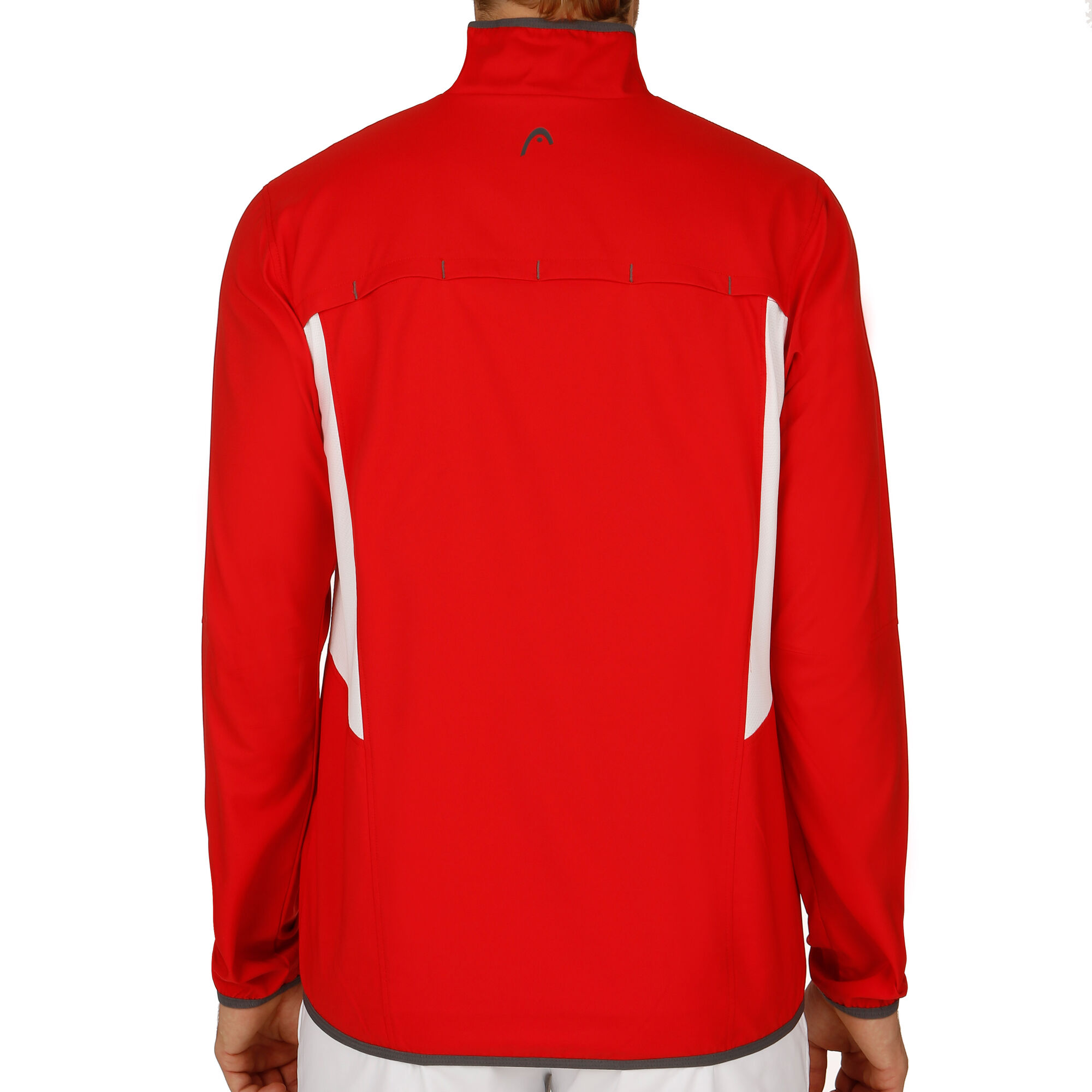 HEAD Club Trainingsjacke Herren Rot, Dunkelgrau online kaufen | Tennis ...