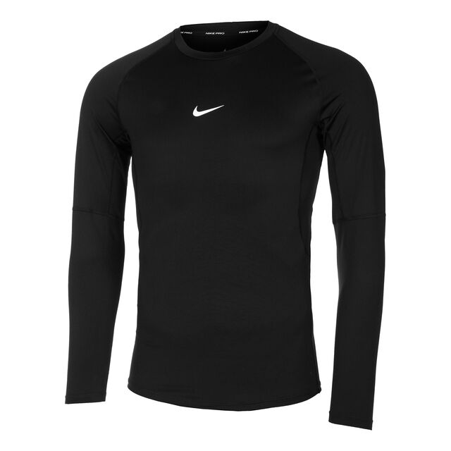 Nike Dri-Fit Pro Tight Fitness Longsleeve Herren-Weiß,Schwarz | Tennis ...