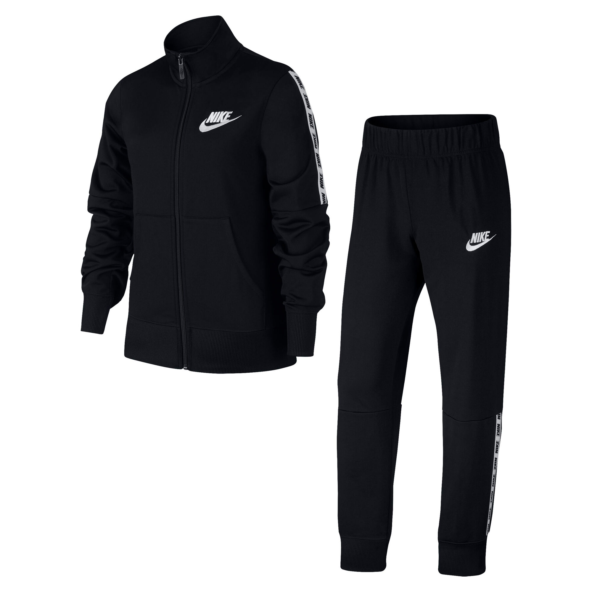 Nike Sportswear Trainingsanzug Mädchen Schwarz Weiß Online Kaufen