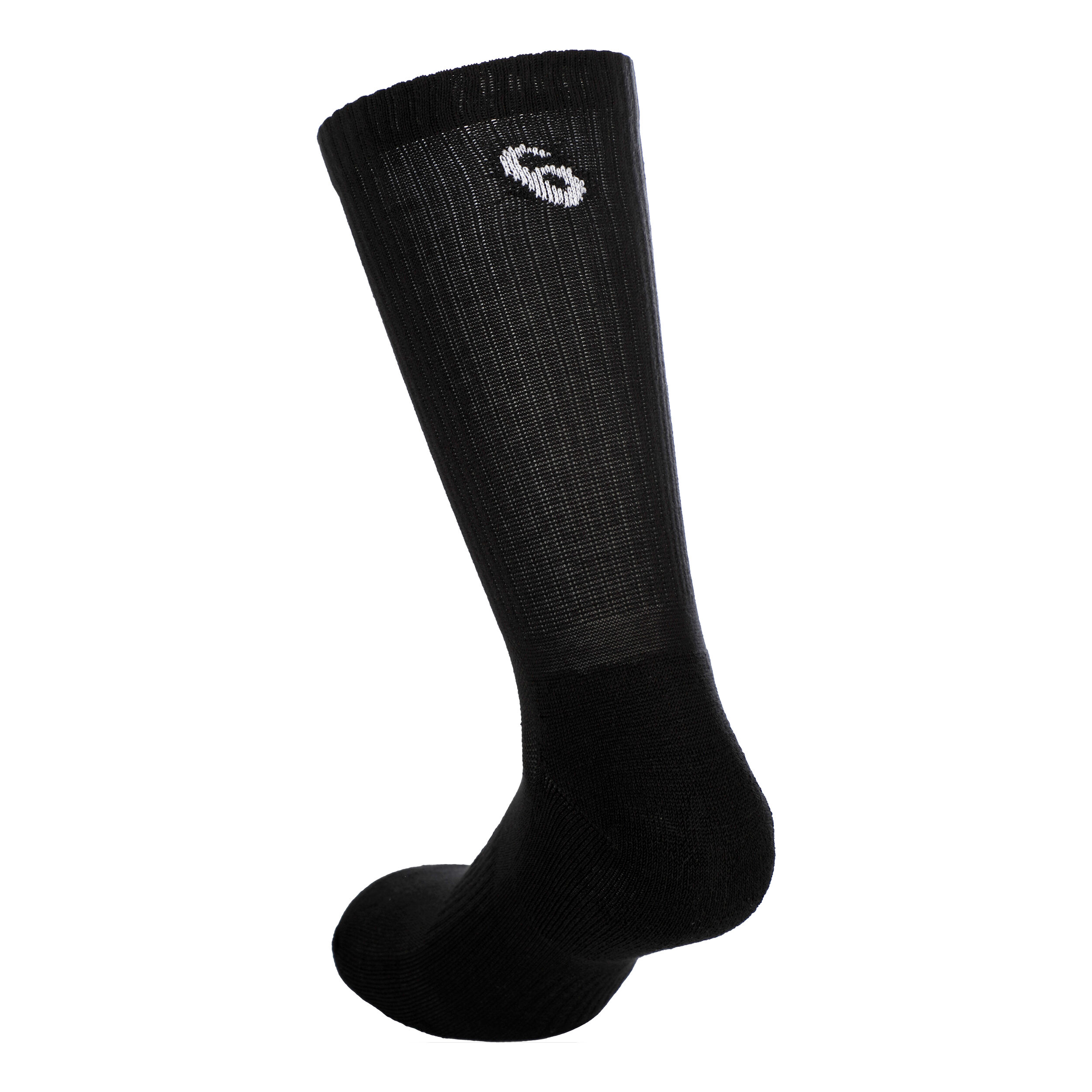 Crew Sportsocken 3er Pack Schwarz WeiB