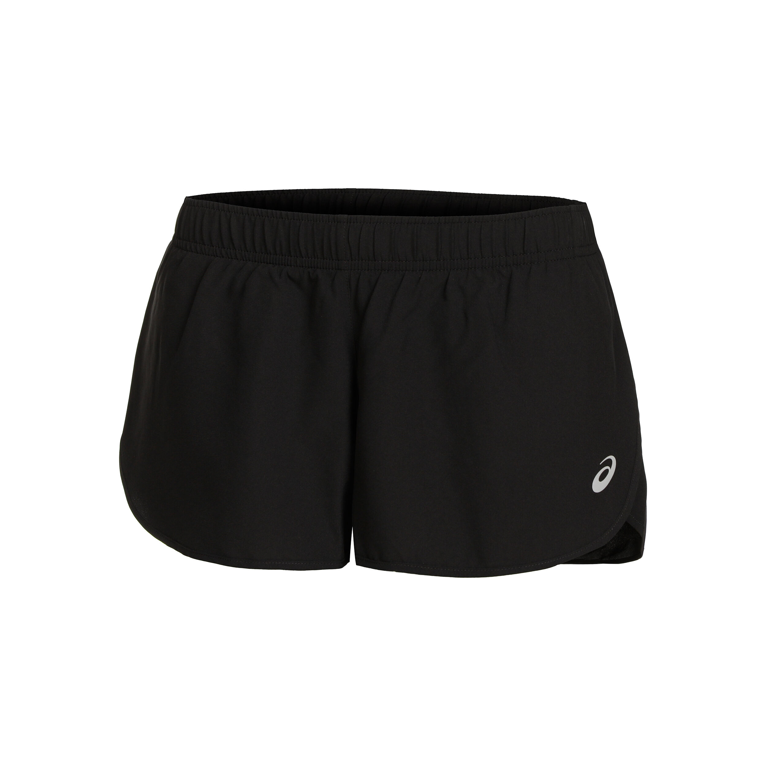 Core Split Shorts Damen Schwarz