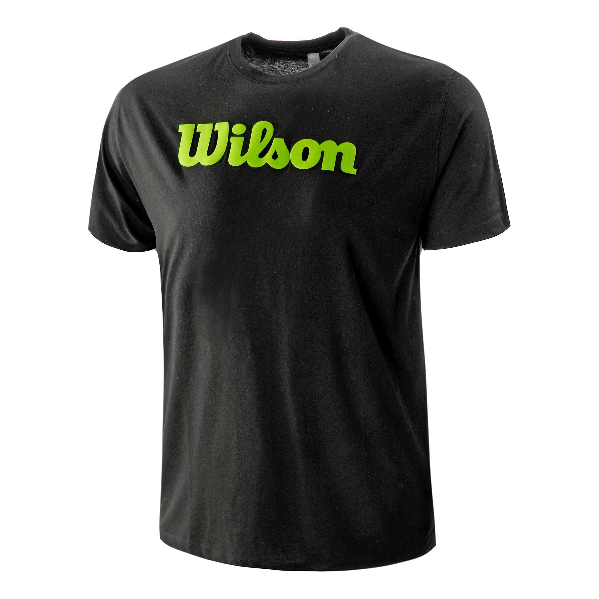 Wilson Tech Script T-Shirt Special Edition Herren - Schwarz, Grün ...