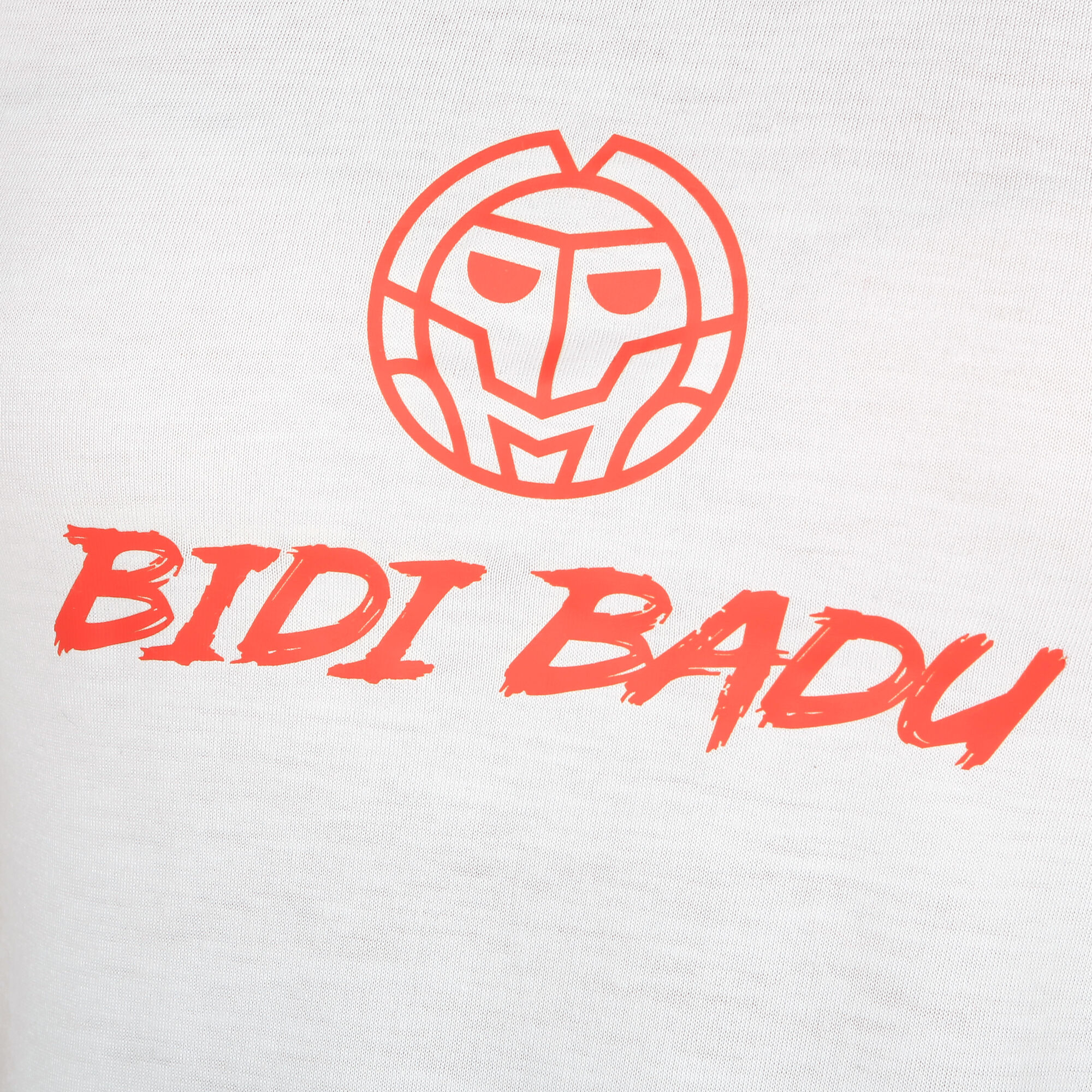 BIDI BADU Rhea Basic Logo T-Shirt Damen Weiß, Orange online kaufen ...