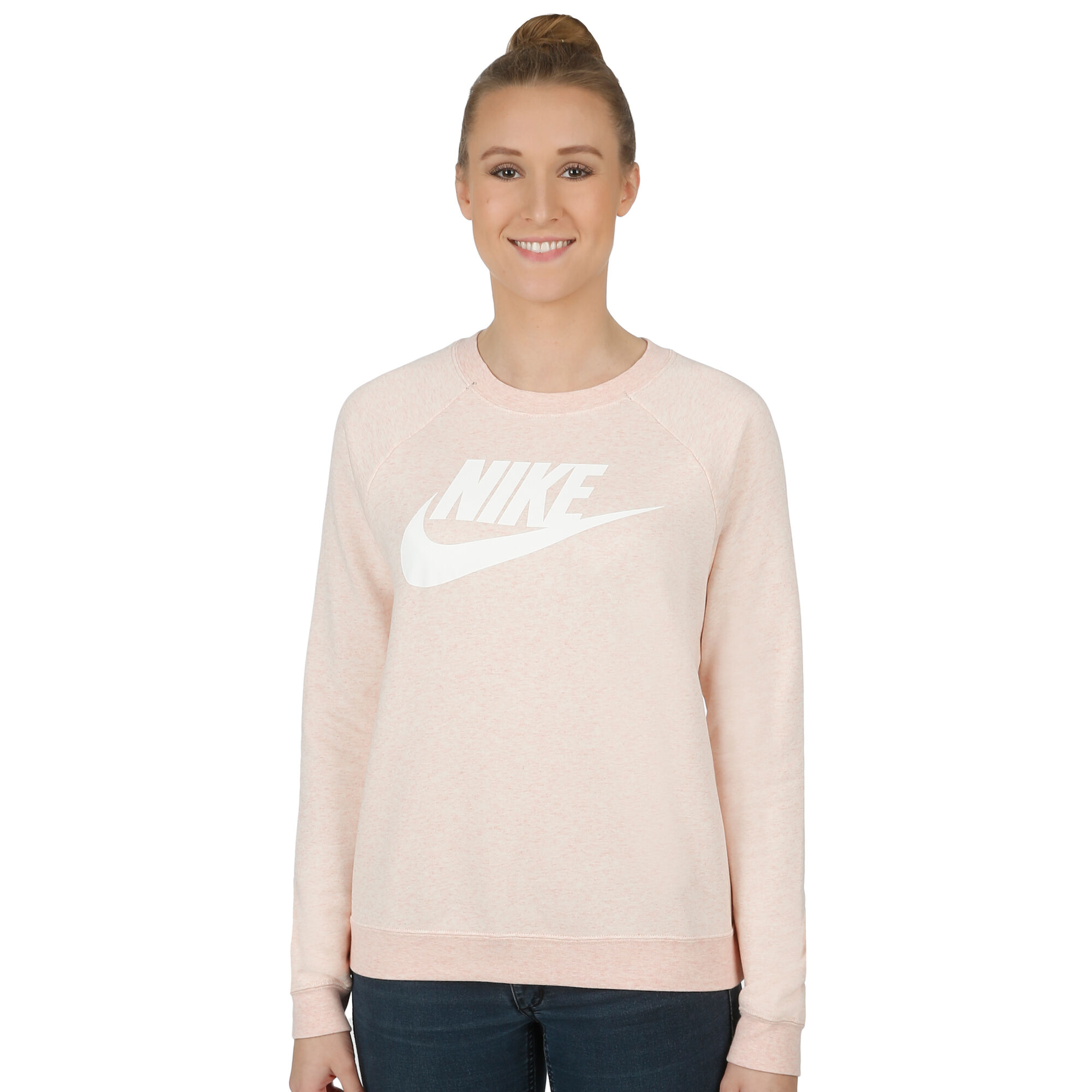 Nike Sportswear Rally Hoody Damen Rosa Weiß Online Kaufen Tennis Point