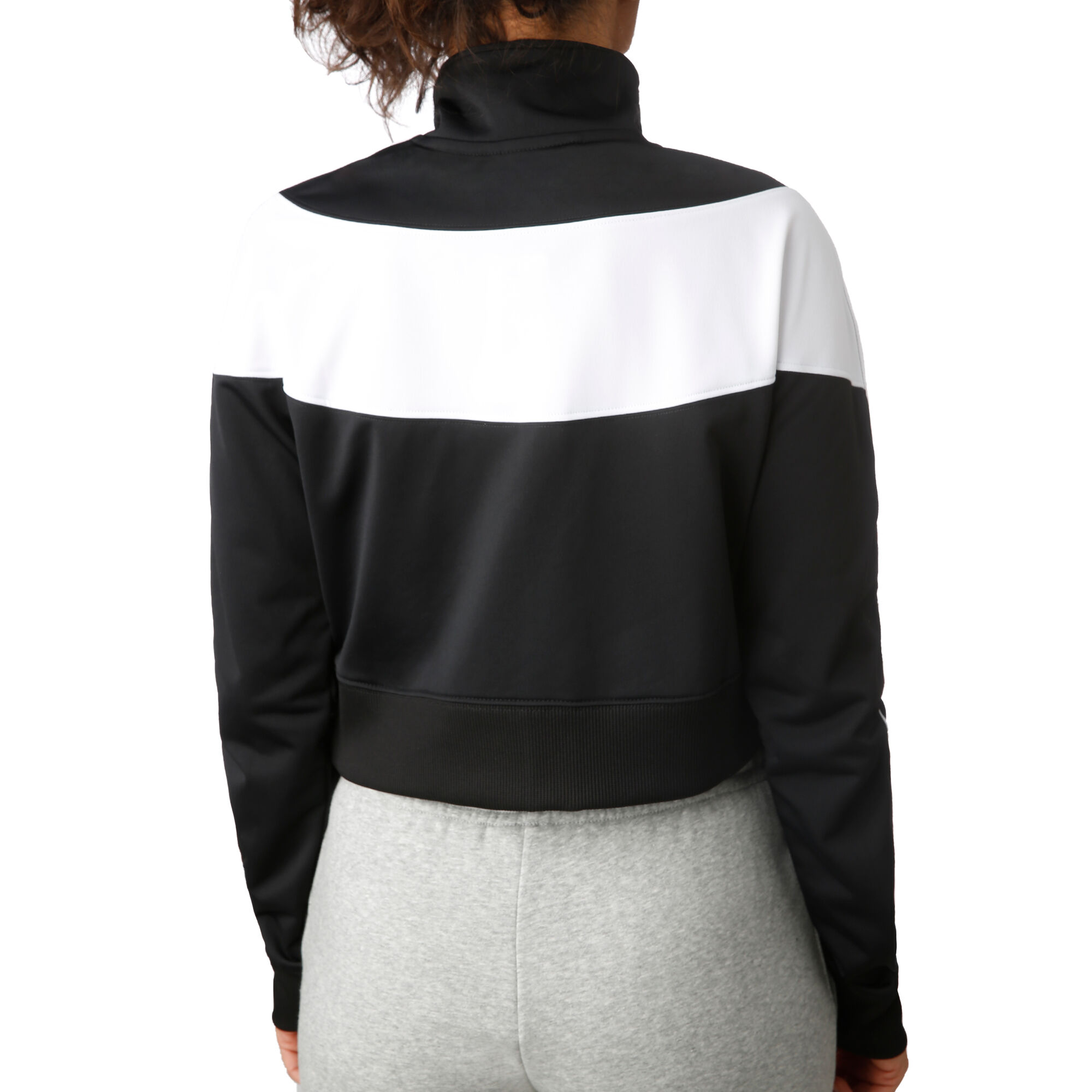 Nike Sportswear Heritage Trainingsjacke Damen Schwarz Weiß Online