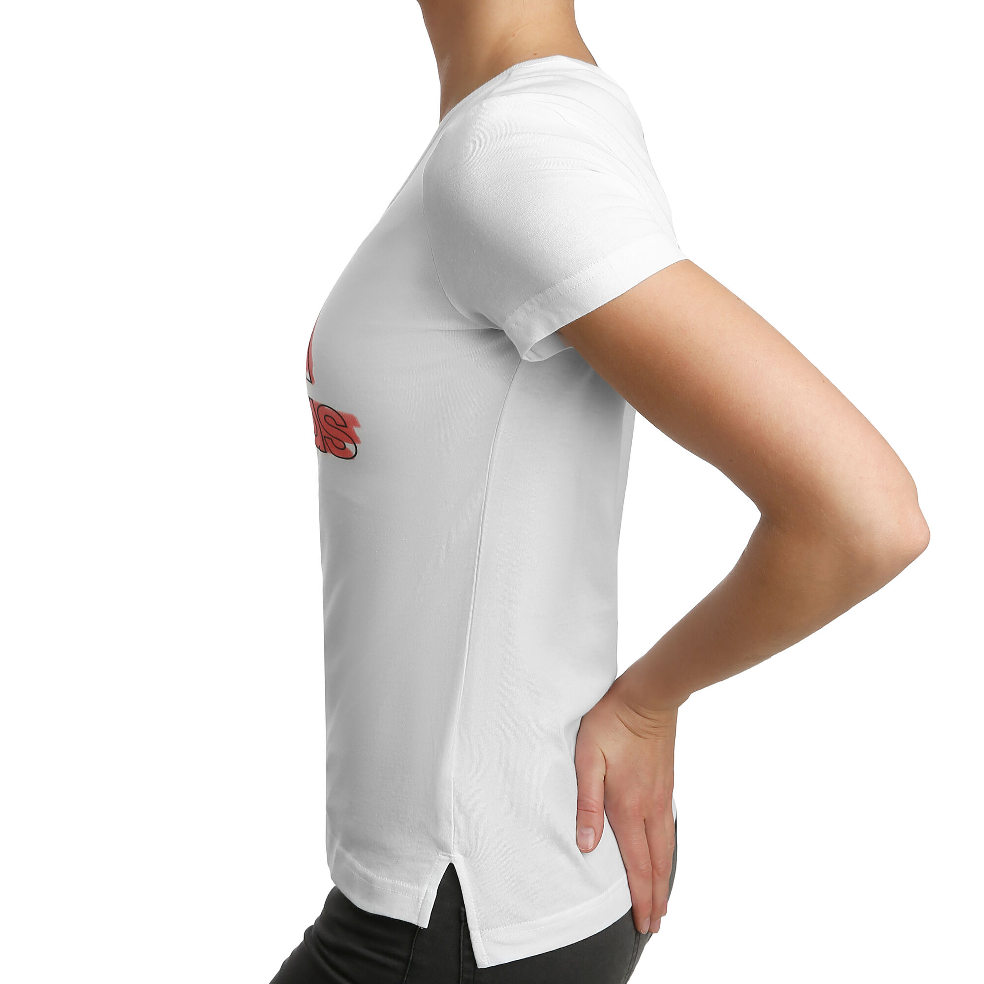 adidas Badge Of Sports Special T-Shirt Damen Weiß, Rosa online kaufen ...