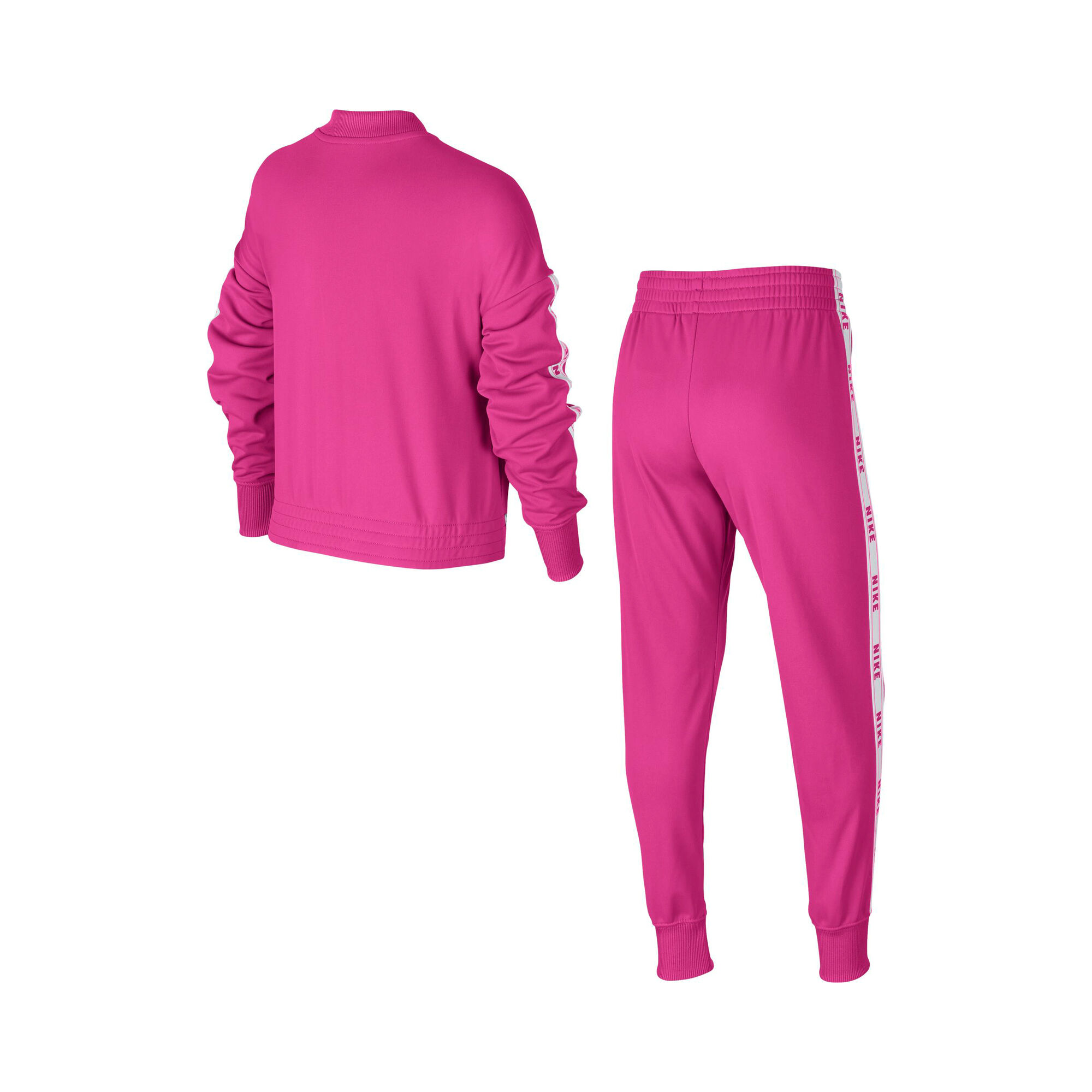 Nike Sportswear Tricot Trainingsanzug Mädchen Pink Weiß Online Kaufen