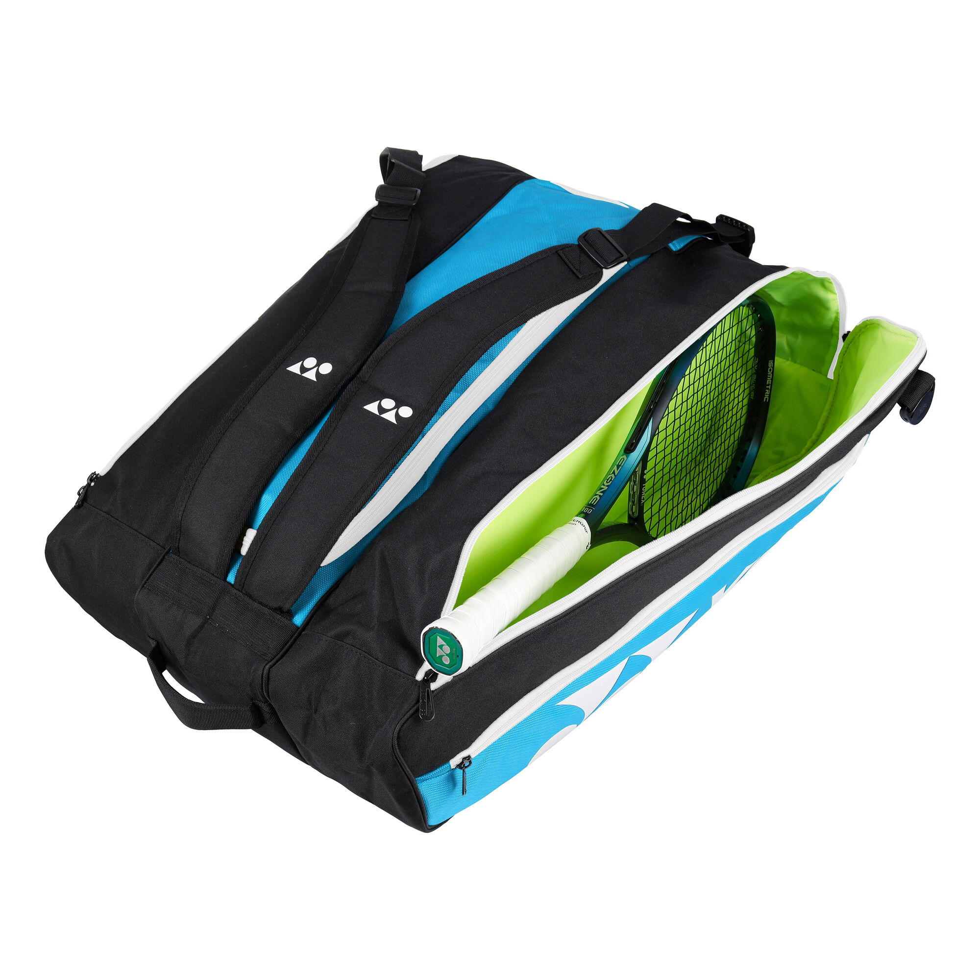 Yonex Club Line Racket Bag Schlägertasche 12er - Blau, Schwarz online ...