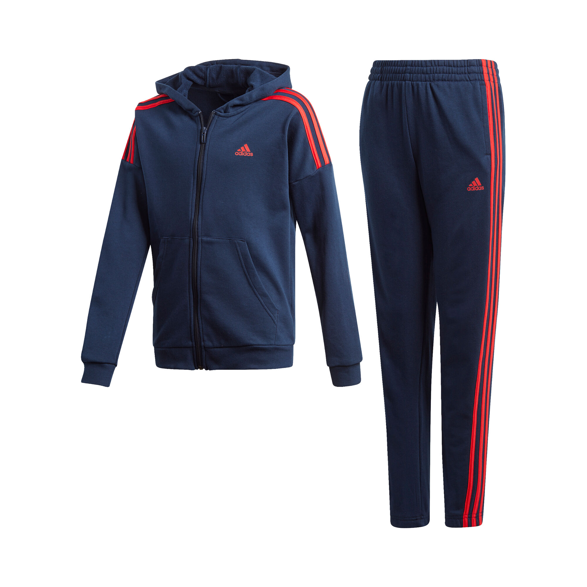 Adidas Trainingsanzug Jungen Dunkelblau Rot Online Kaufen Tennis